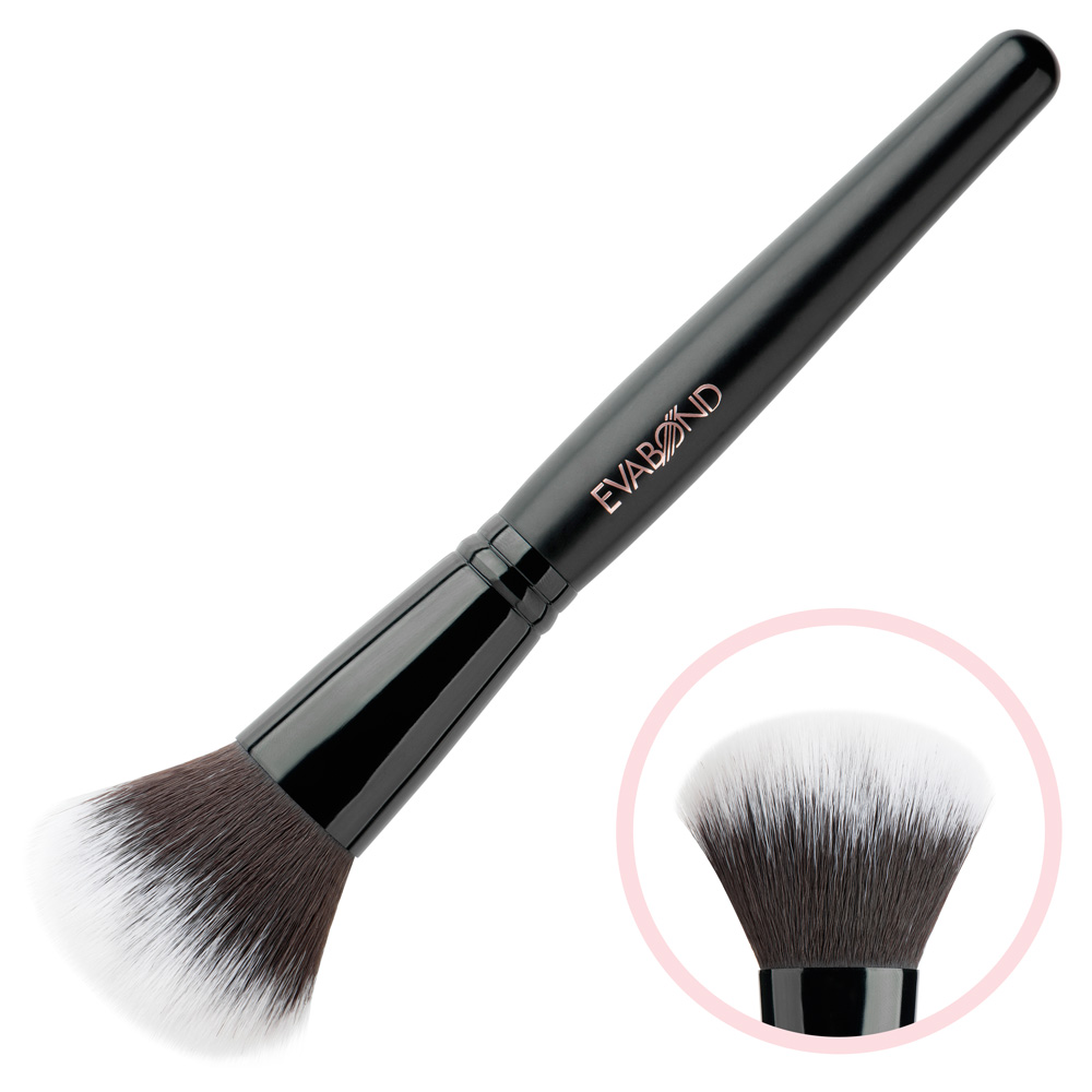 Кисть макияжная для пудры большая Black | IRISK PROFESSIONAL